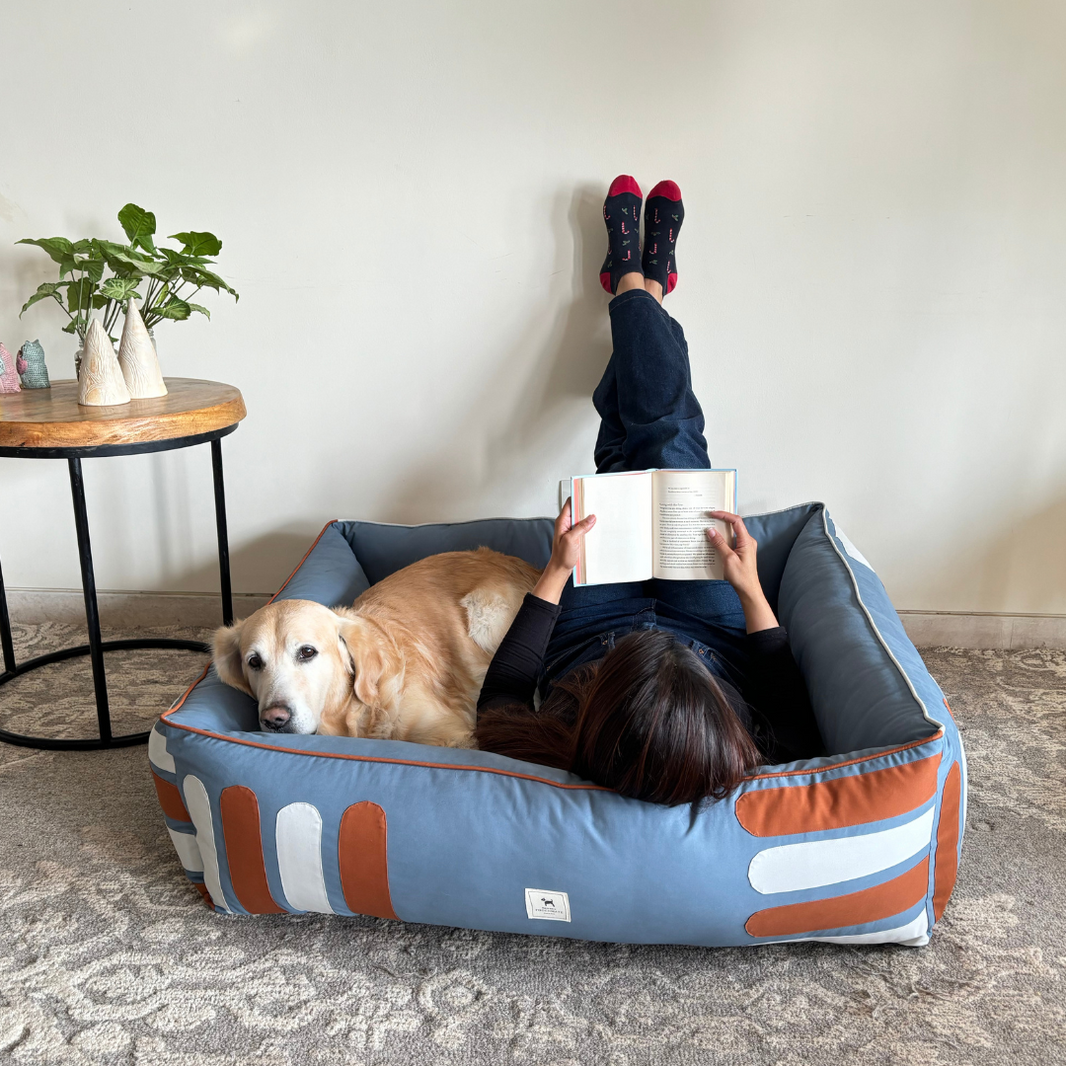 Buy Washable Cotton Dog Beds Online in India – Poochmate – PoochMate