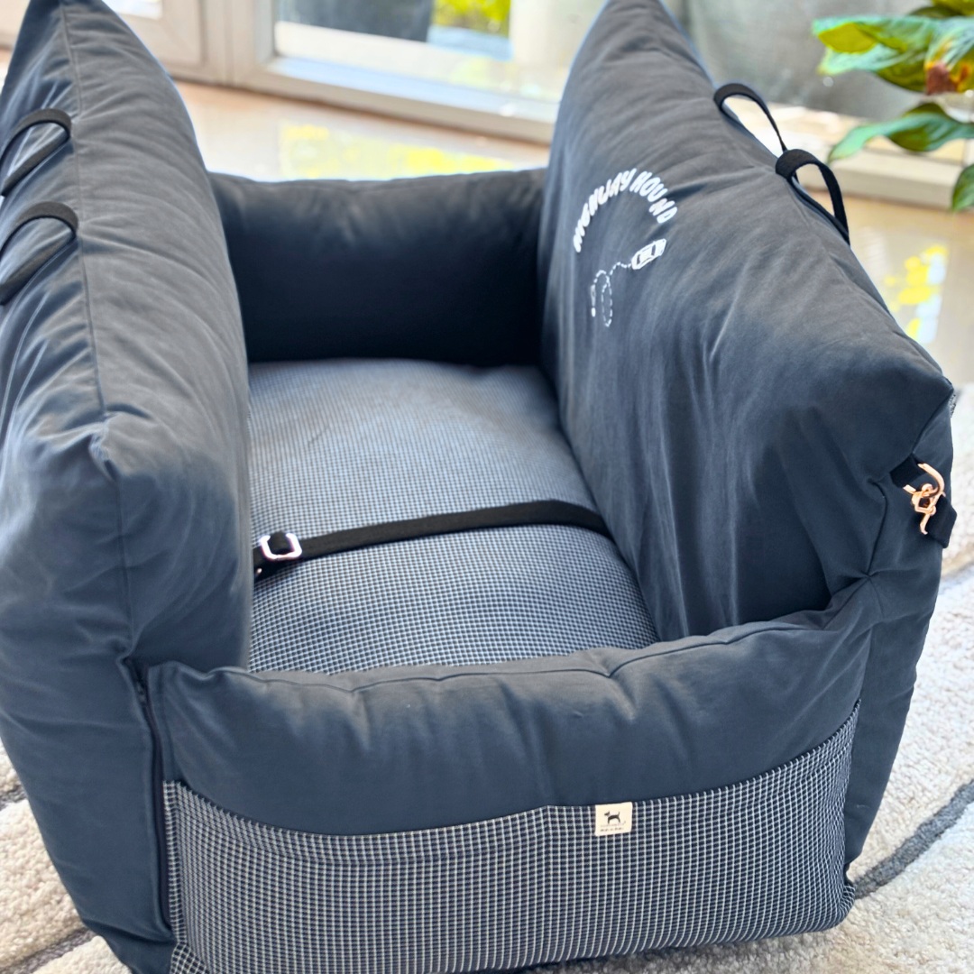 PoochMate Travel Bed for Dogs | Car seats for Small Dogs